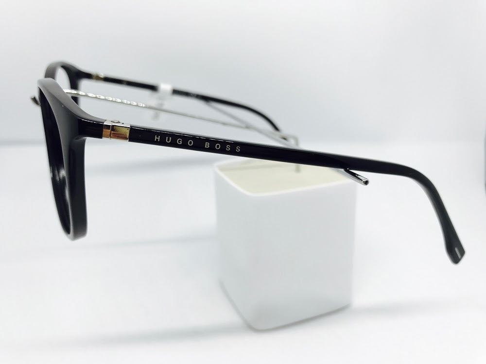 Large round black Hugo Boss frames – Retrospecced